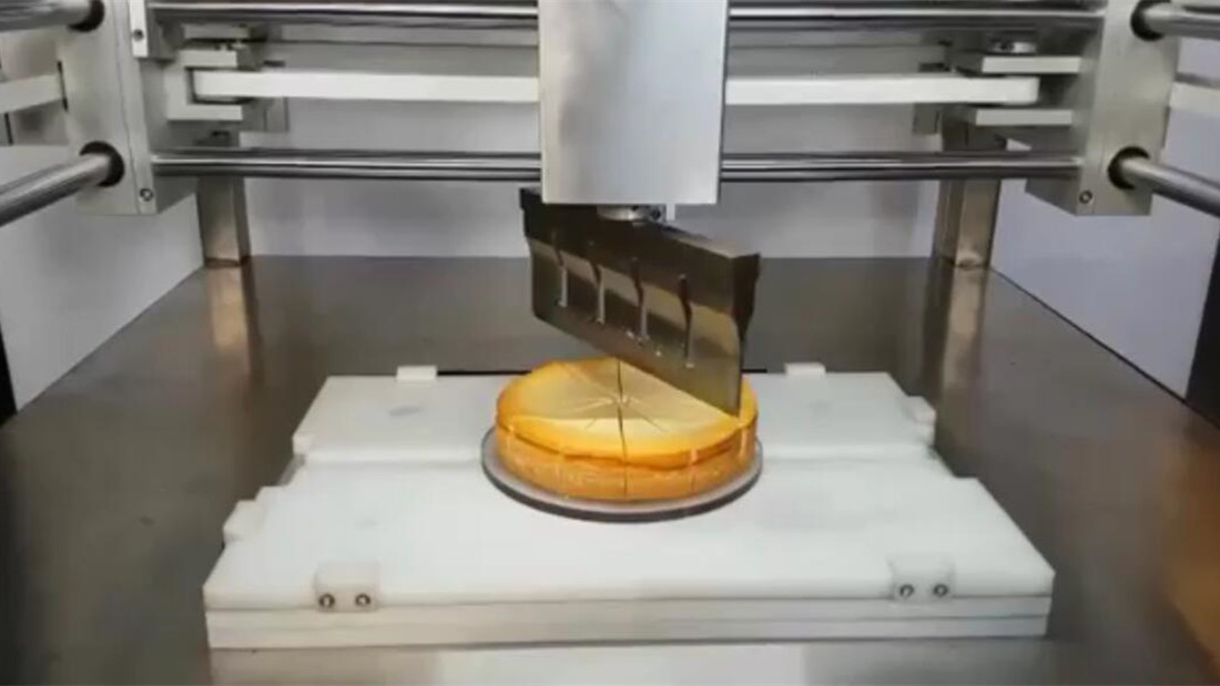 ultrasonic cutting for round or rectangular products - CHEERSONIC