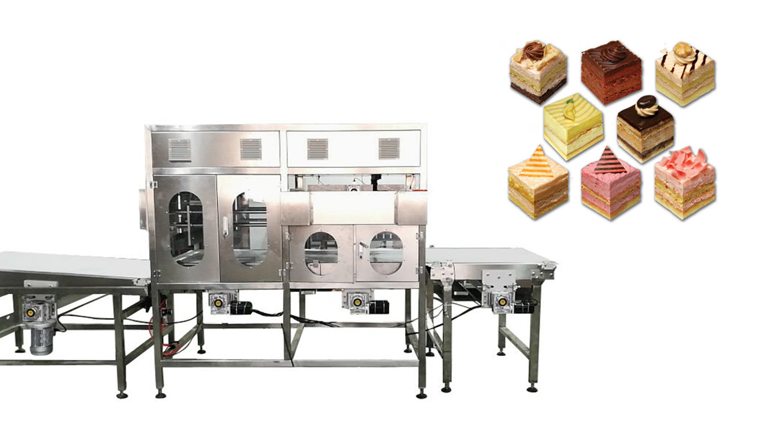 Dessert Bite Inline Cutting Machine - Ultrasonic Cutter - Cheersonic