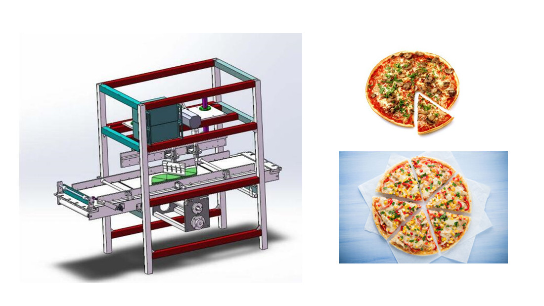 High Speed Pizza Cutting Equipment - Lasagna Slicing Machine